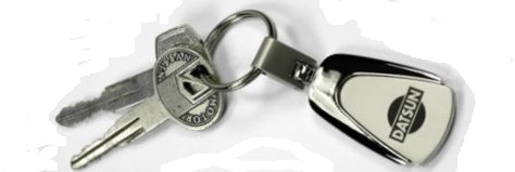 Datsun Key Identification Chart