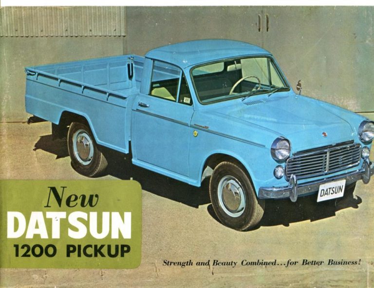 1963 Datsun Pickup Truck Dealer Brochure - Datsun Discussion Forum
